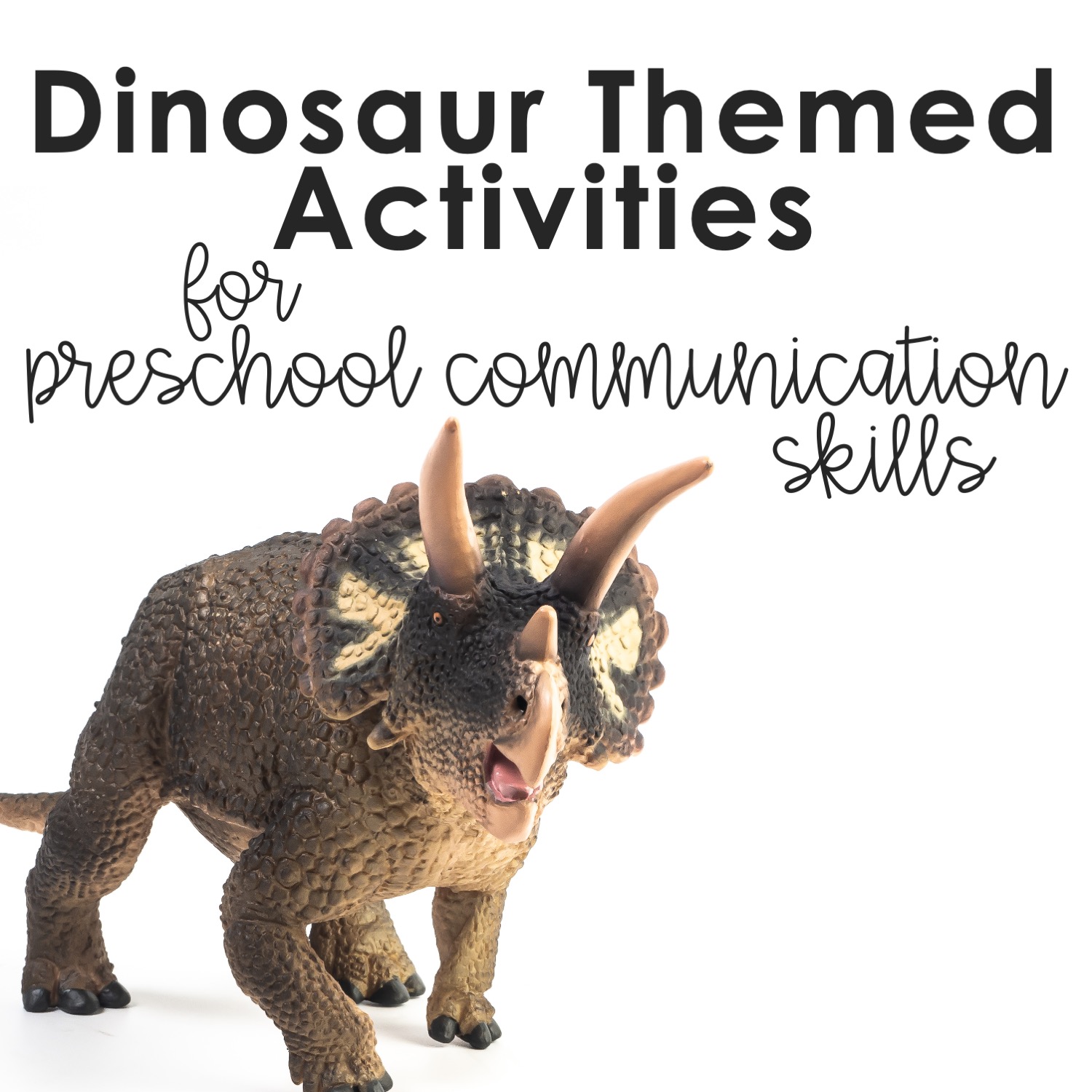Dinosaur Theme Activities for Preschool | Ms. Gardenia's Speech Room