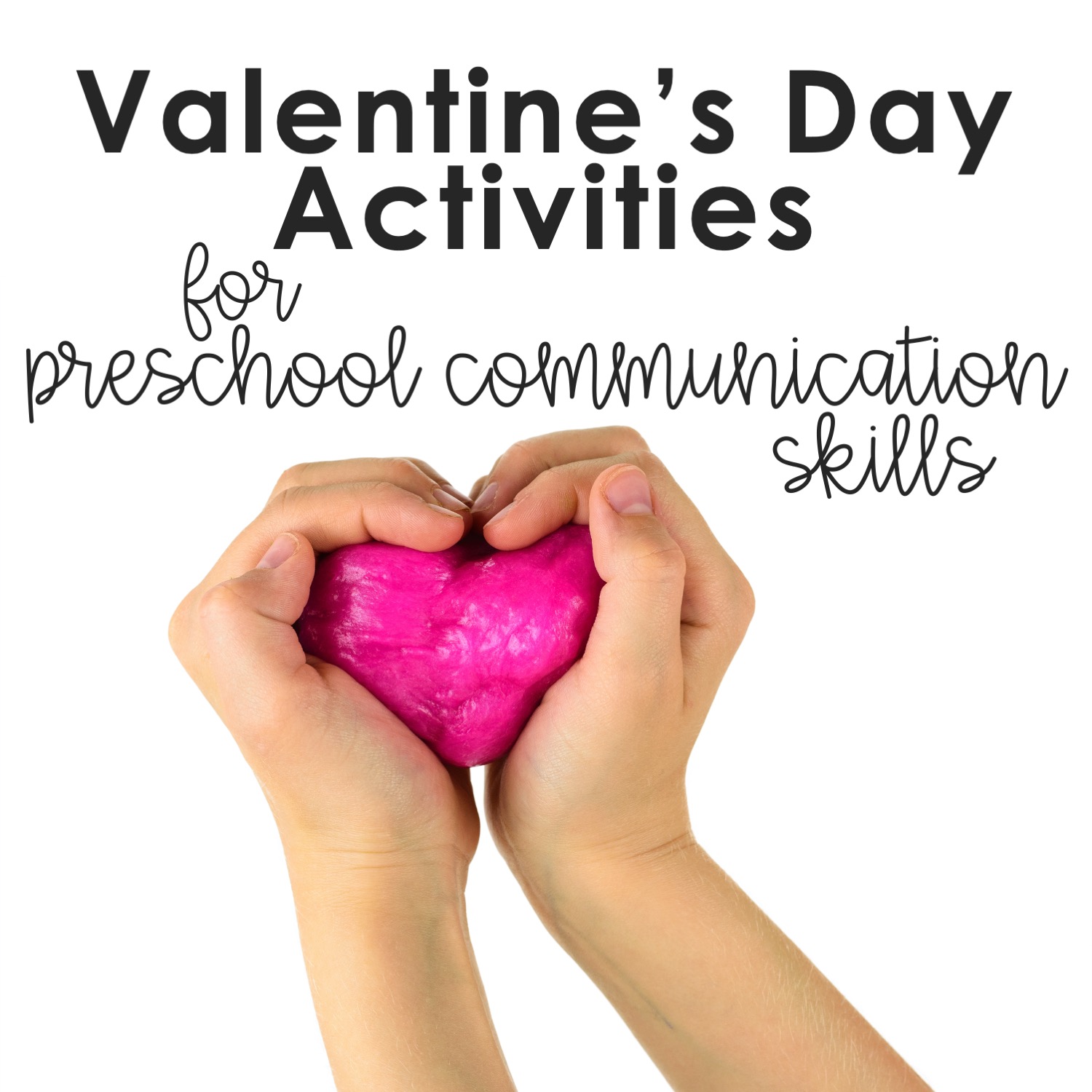 Valentine Activities For Preschool Speech Therapy Ms Gardenia s
